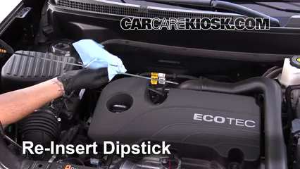 Cambio de aceite y filtro de aceite de Chevrolet Equinox (2018-2019) - 2018 Chevrolet Equinox LS ...